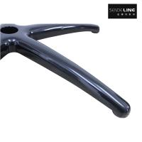 China High-quality 800mm diameter aluminum office chair base, bright black 5-star chair legs for sale