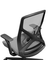 China OfficeChair Featuring Breathable Mesh Fabric Adjustable Armrests and Comfortable Ergonomic Design for sale