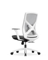 China Breathable Mesh Fabric Office Swivel Chair Featuring Adjustable Height and Enhanced Comfort for Extended Work Sessions for sale