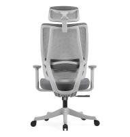 China Adjustable Height Office Swivel Chair Assembly Required Comfortable Padding Breathable Fabric Ideal for Long Hours of Work for sale