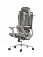 China Adjustable Height Office Swivel Chair Breathable Mesh Fabric Comfortable Ergonomic Support Ideal for Office for sale