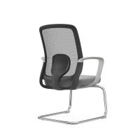 China Assembly Required Office Swivel Chair Featuring Electroplated Bow-shaped Frame Base Ergonomic Support and Easy Assembly for Daily Office for sale