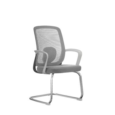 China Ergonomic Office Swivel Chair with 150kg Max Weight Capacity and Breathable Mesh Fabric on Electroplated Bow-shaped Frame for sale