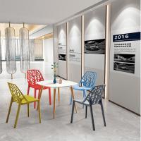 China Modern Design Chair Modern Plastic Chair Crafted from PP GF Material for Various Commercial Residential Applications for sale