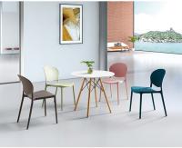 China Light Gray Modern Plastic Chair Durable Yes Easy to Clean Lightweight Option for Schools Libraries and Community Centers for sale