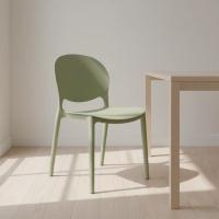China Easy To Clean Modern Plastic Chair Incorporating Modern Design Chair For Libraries Reading Rooms And Study Areas for sale