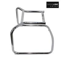 China A sturdy modern office chair with a metal frame in electroplated color, office chair base for sale