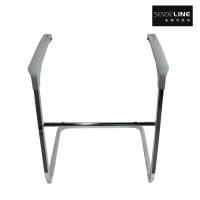 China Iron 30×20mm Tube Office Chair Metal Frame with Electroplating Finish and 520×538×650mm Dimensions for sale