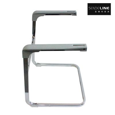 China Iron 30×20mm Tube Office Chair Metal Frame with Electroplating Finish and 520×538×650mm Dimensions for sale