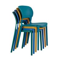 China Modern Plastic Chair Crafted From PP GF Material For Indoor Outdoor In Offices Restaurants Cafes And Event Venues for sale