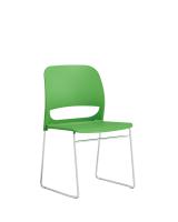 China Durable Modern Plastic Chair Stylish Dining Chair for Commercial Restaurants Cafes and Office Spaces for sale