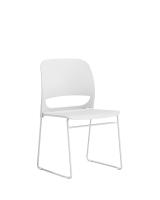 China Durable Modern Plastic Chair Stylish Dining Chair for Commercial Restaurants Cafes and Office Spaces for sale