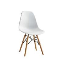 China Gray Modern Plastic Chair Ergonomic Design for Office Meeting Room Cafeteria and Waiting Area Seating for sale