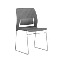 China Modern Plastic Chair Stackable Space Saving for Apartment Balcony and Conference Room Seating for sale