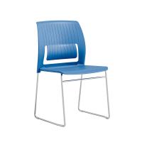 China Modern Plastic Chair Stackable Space Saving for Apartment Balcony and Conference Room Seating for sale