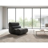 China Indoor Vacuum Packed Sofa Brilliant Galaxy Black Versatile Seating Option for Meeting Rooms and Reception Areas for sale