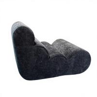 China Indoor Vacuum Packed Sofa Brilliant Galaxy Black Versatile Seating Option for Meeting Rooms and Reception Areas for sale