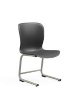 China Seat Dimensions 48H×46W×43Dcm Modern Plastic Chair with Base Stand Treated Pickling Electroplating Equipped Anti slip Fixed Foot Pads Suitable Indoor Outdoor for sale