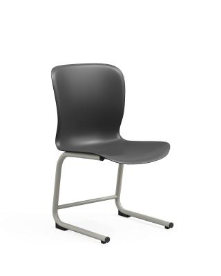 China Seat Dimensions 48H×46W×43Dcm Modern Plastic Chair with Base Stand Treated Pickling Electroplating Equipped Anti slip Fixed Foot Pads Suitable Indoor Outdoor for sale