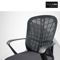 China Breathable Mesh Fabric Office Swivel Chair with Adjustable Height and 200kg Weight Capacity for sale