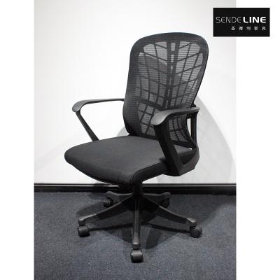 China Breathable Mesh Fabric Office Swivel Chair with Adjustable Height and 200kg Weight Capacity for sale