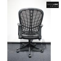 China Breathable Mesh Fabric Office Swivel Chair with Adjustable Height and 200kg Weight Capacity for sale