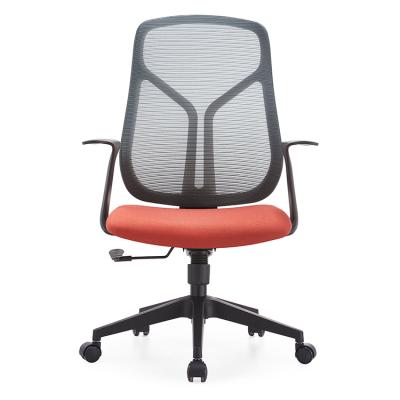 China Tilt Chassis With Position Lock Function And Tilt Tension Adjustment Office Swivel Chair Black Stylish Durable Comfortable Seating For Office for sale