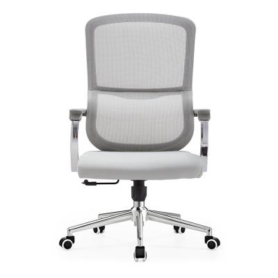 China 595×585×1210-1310 Office Swivel Chair Featuring Backrest Adjustable Height and Durable Frame Ideal for Office Professionals for sale