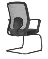 China Black Backrest Office Swivel Chair Breathable Fabric Max Weight Capacity 150kg Enhances Comfort During Long Working Hours for sale