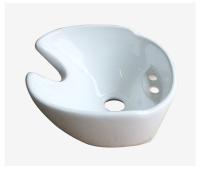 China Ceramic Hair Salon Chair Replacement Parts For Barber Chair Shampoo Tray for sale