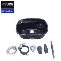 China Plastic hair salon chair replacement parts for barber chair shampoo tray for sale