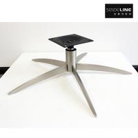 China Stainless Steel Office Chair Base Replacement with 204mm Height and 300 Lbs Weight Capacity for Swivel Chairs for sale
