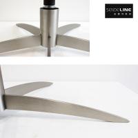 China Stainless Steel Office Chair Base Replacement with 204mm Height and 300 Lbs Weight Capacity for Swivel Chairs for sale