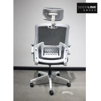 China Grey Backrest Office Swivel Chair with 200kg Max Weight Capacity and 640mm Five-Star Base for Enhanced Stability for sale