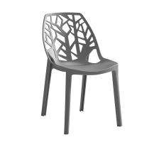 China Modern Design Chair Modern Plastic Chair Crafted from PP GF Material for Various Commercial Residential Applications for sale