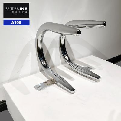China Electroplated barber chair armrest, sturdy and durable support, suitable for professional barber chair armrest installation for sale