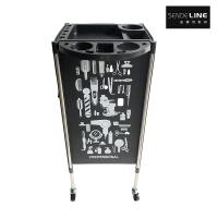 China Four-layer Storage Hair Salon Storage Rack with Move Freely Option and Compact 365*335*880mm Dimensions for sale