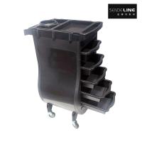 China 5-Level Hair Salon Storage Cart with 4 Wheels for Easy Mobility and Cleaning in Beauty Salons for sale