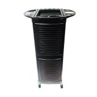 China Plastic Hair Salon Storage Cart with 5 Floors and 40*51*80cm Dimensions for Barber Shops for sale