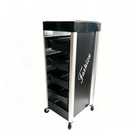 China Hair Salon Trolley with Multi-Layer Storage, Freely Movable and Lightweight Design for Barber Chair Base for sale