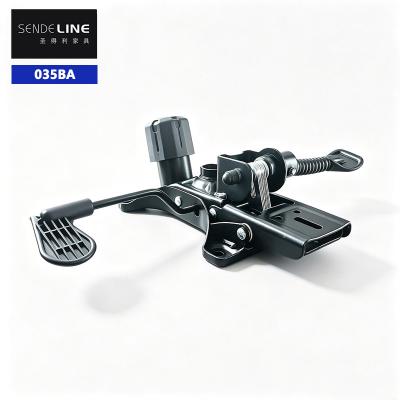 China Iron Office Chair Mechanism with 3mm Wall Thickness, Lockable Recliner, and 240*180mm Specification for Ergonomic Chairs for sale