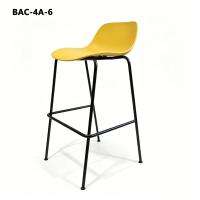China Height Adjustable Bar Stool with Customizable Colors and Durable Iron Frame for Restaurant and Bar Seating for sale