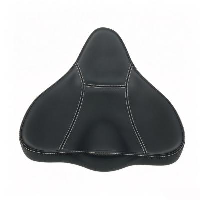 China High-Density Foam PU Surface Saddle Seat Chair Cushion Pad 395x355x73mm for Salon and Dental Stools for sale