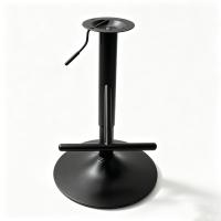 China Adjustable Height 550-750mm Bar Stool Base with 50mm Tube Lifting Air Rod Compatibility and Multiple Base Diameters 500-385mm for sale