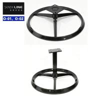 China Black Electroplated Sofa Chair Base with 650/450mm Diameter for Lounge and Office Chair Replacement for sale