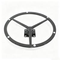 China Black Electroplated Sofa Chair Base with 650/450mm Diameter for Lounge and Office Chair Replacement for sale