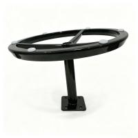 China Black Electroplated Sofa Chair Base with 650/450mm Diameter for Lounge and Office Chair Replacement for sale