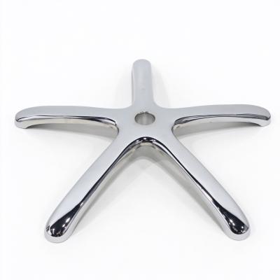 China 750mm Chrome Steel 5-Star Office Chair Base for Swivel Chair Base Replacement for sale