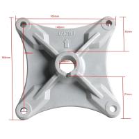 China Square Base Barber Chair Base with No Assembly Required and Universal Fit Barber Chair Bottom for Maximum Stability for sale