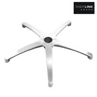 China Die-cast Aluminum Alloy Office Chair Base Replacement with 300 Lbs Weight Capacity and One-piece Molding Swivel Chair Base for sale